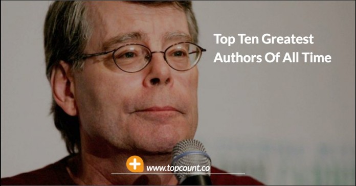 Top Ten Greatest Authors Of All Time – Topcount